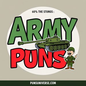 234+ Army Puns That Hit the Humorous Target - Punsuniverse
