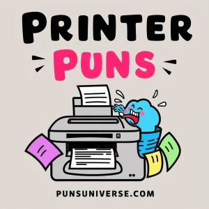 175+ Printer Puns to Print a Smile - Punsuniverse