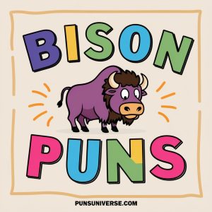 140+ Bison Puns to Hoof Up Your Mood - Punsuniverse